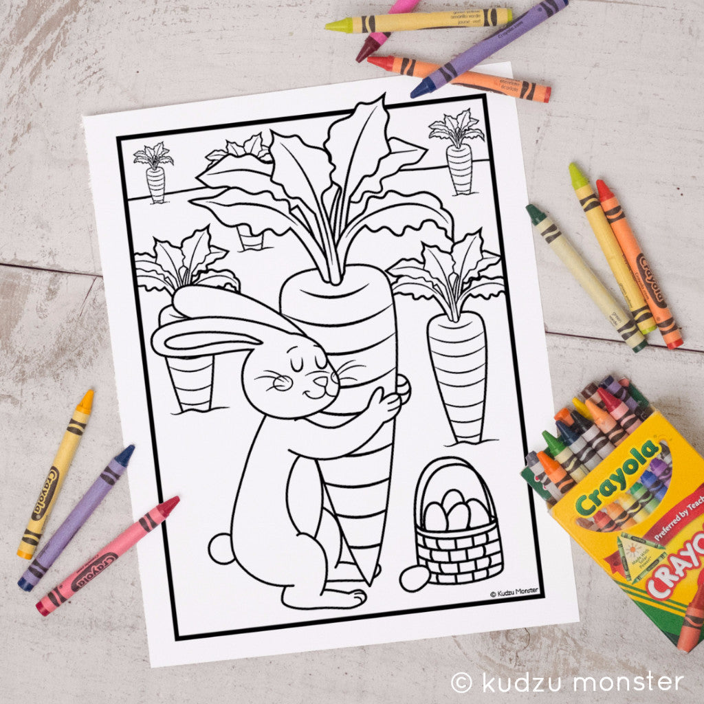 crayola easter coloring pages printable